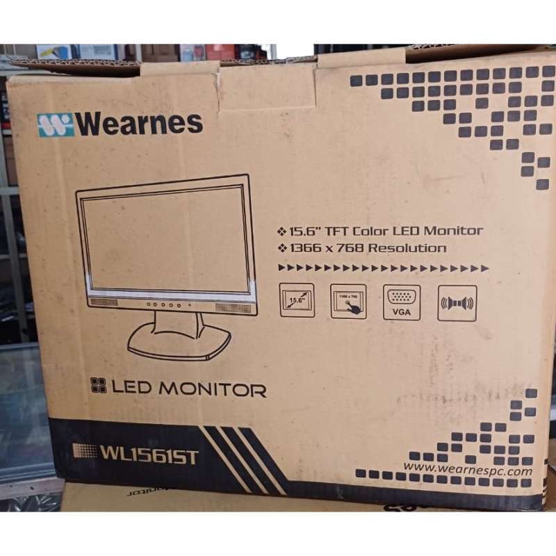 Promo Monitor Led 15,6 Inch Layar Sentuh Touchscreen Diskon 75% Di ...