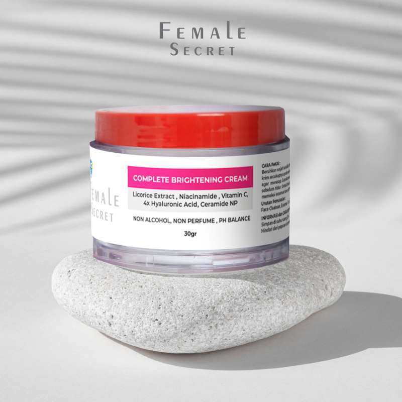 Jual Female Secret Complete Brightening Cream 30 Gr Melembabkan ...