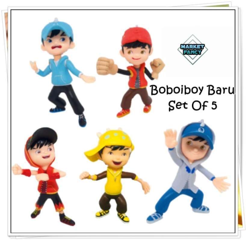 Jual Boboiboy Set Of 4 - Mainan Action Figure Boboiboy Di Seller ...