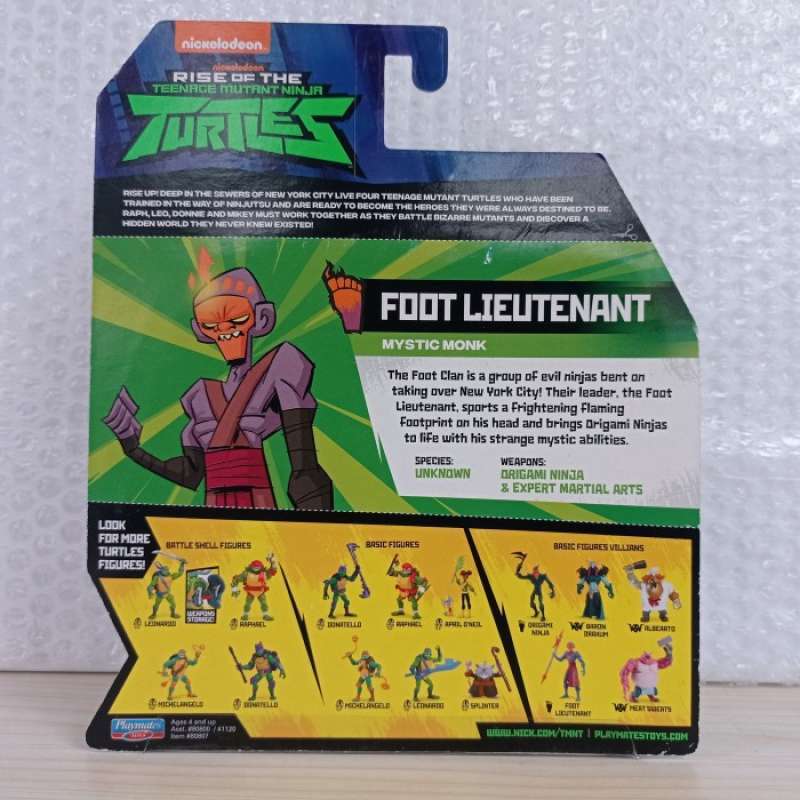 Jual Rise Of The Teenage Mutant Ninja Turtles Foot Lieutenant Mystic ...