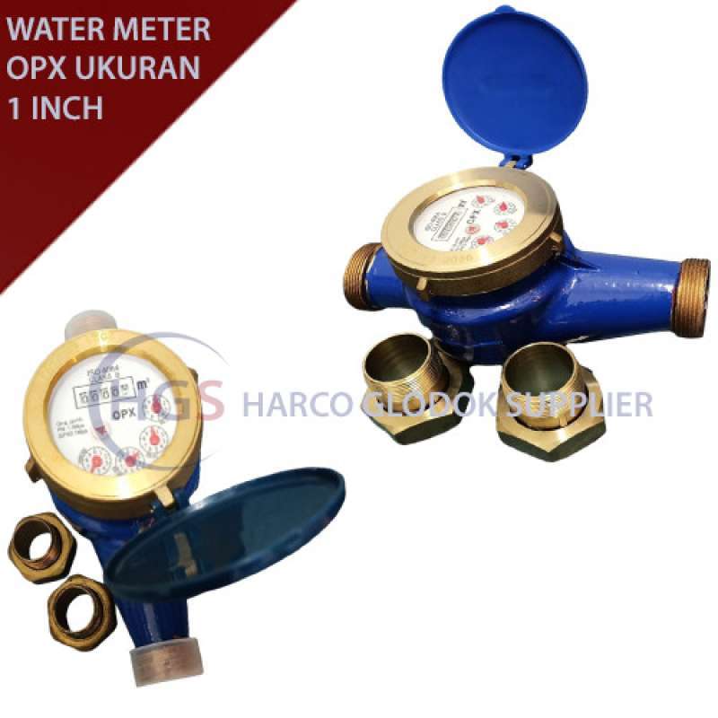 Promo WATER METER OPX 1 INCHI - meteren air pdam 1inch DN25 Diskon 23% ...