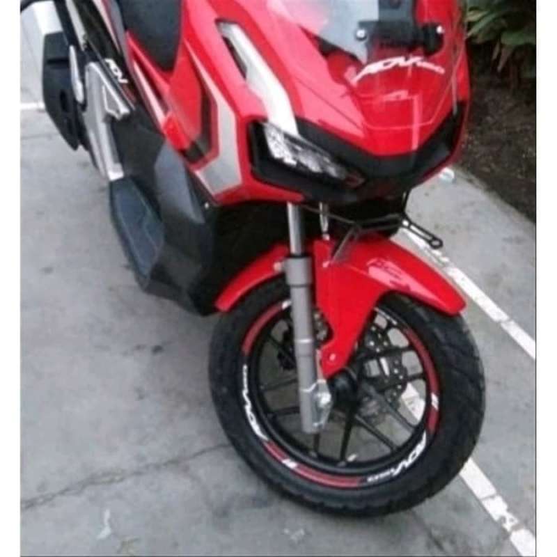 Promo Stiker Velg Sticker Motor Decal Honda Adv 150 Diskon 33% Di ...