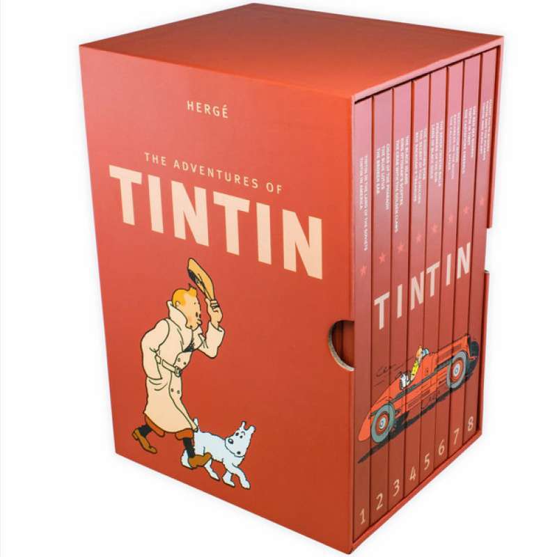 Promo THE ADVENTURES OF TINTIN COMPLETE COLLECTOR EDITION SET OF 8 ...