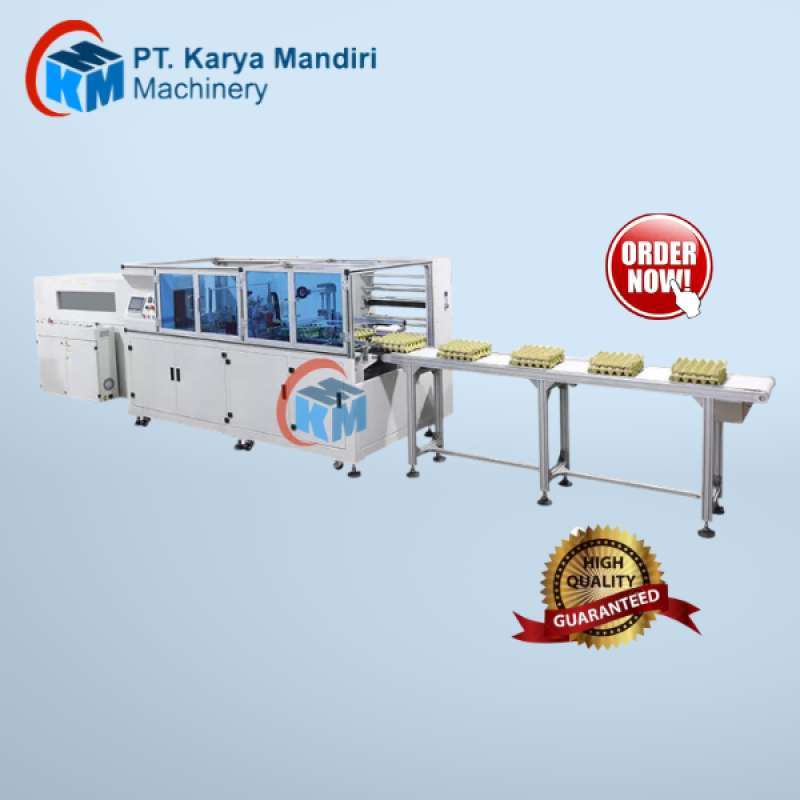 Promo Mesin Packaging Automatic Film Shrink Wrap Wrapping Machine HWS ...