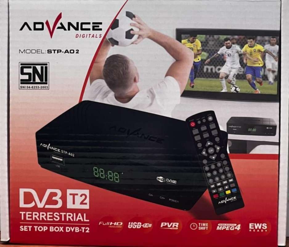 Promo Setup Box TV Digital Receiver Penerima Siaran Full HD STP-A02 ...
