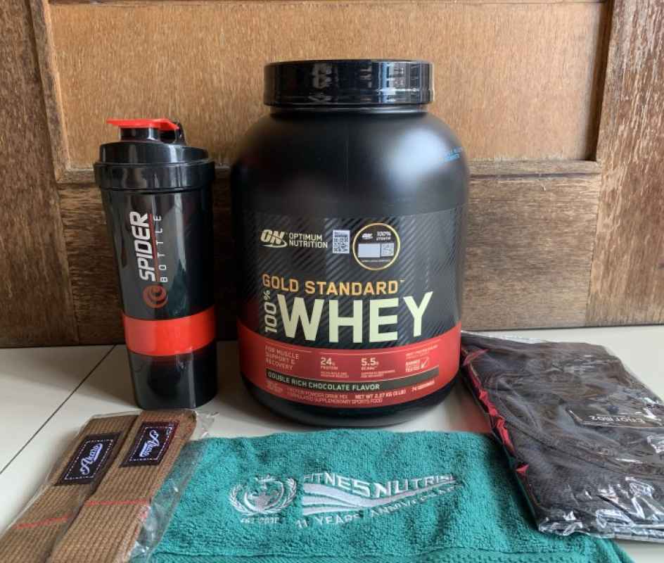 Jual On Whey Gold Standard 5 Lbs Wgs Protein Fitness Suplemen No Repack ...