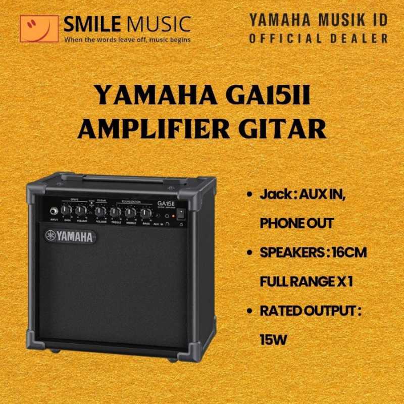 Promo Yamaha Ga15ii Amplifier Gitar Diskon 17% Di Seller Smile Music ...