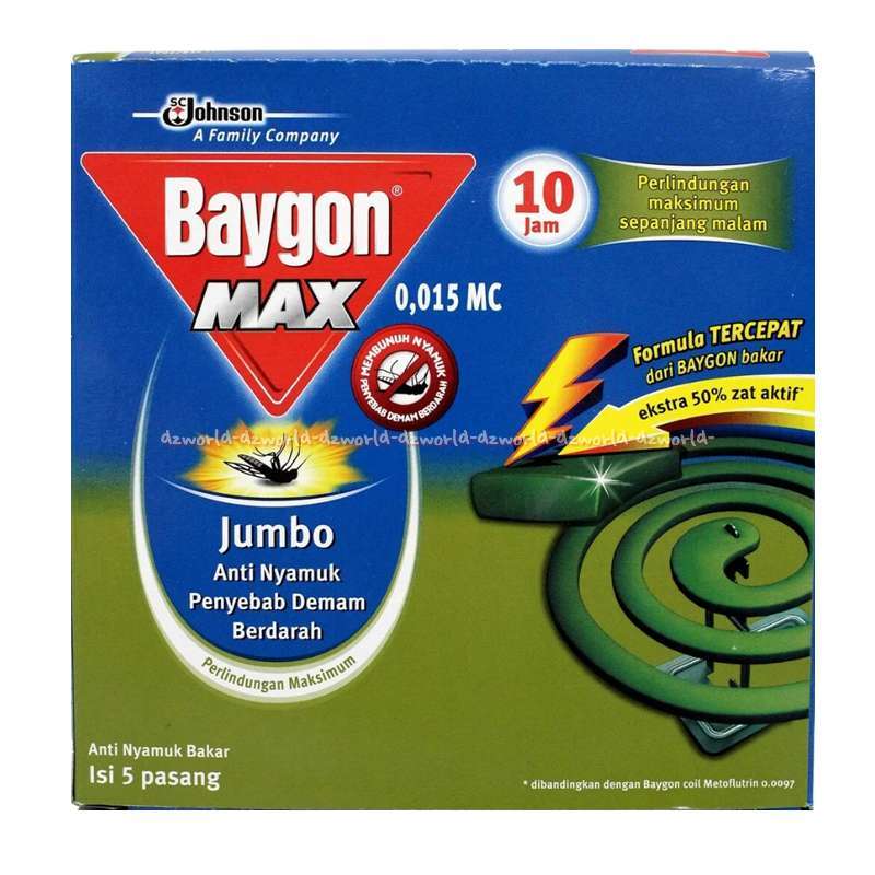 Jual Baygon Max Jumbo Anti Nyamuk Bakar Hingga 10 Jam Obat Nyamuk Bakar ...