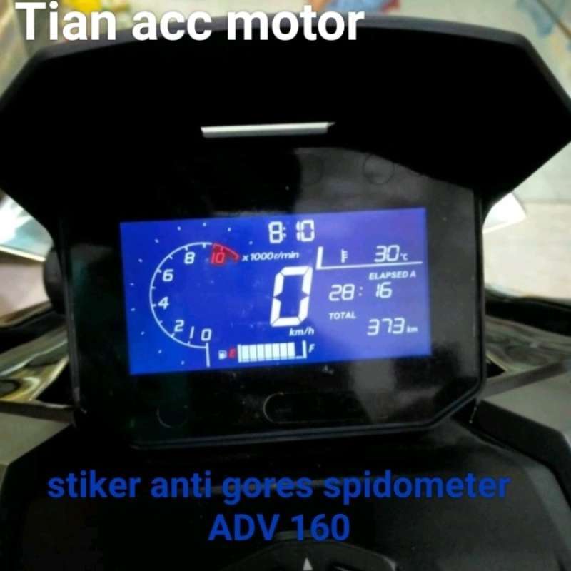 Promo STICKER LIST KARET ANTI GORES SPIDOMETER SPEEDOMETER HONDA ADV ...