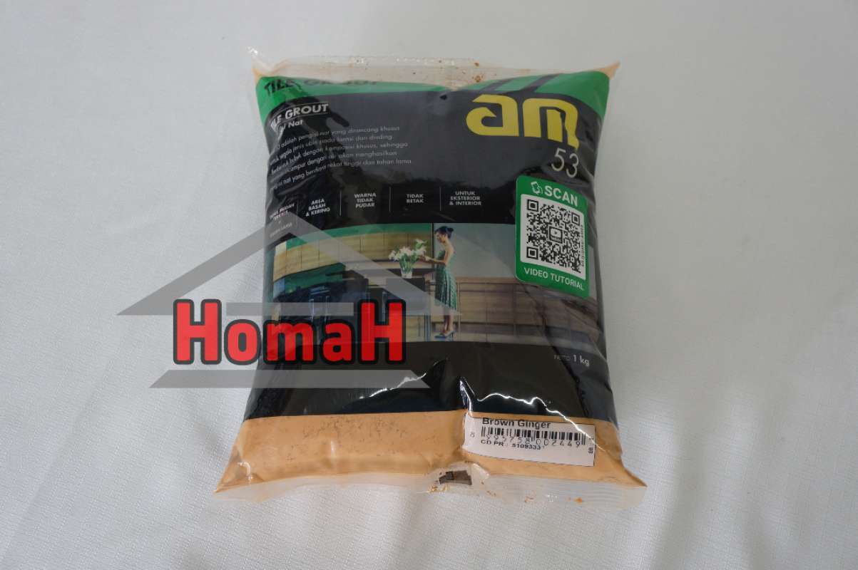Jual Am53 Tile Grout Pengisi Nat Keramik Oker 1 Kg - Maroon Daisy Di ...