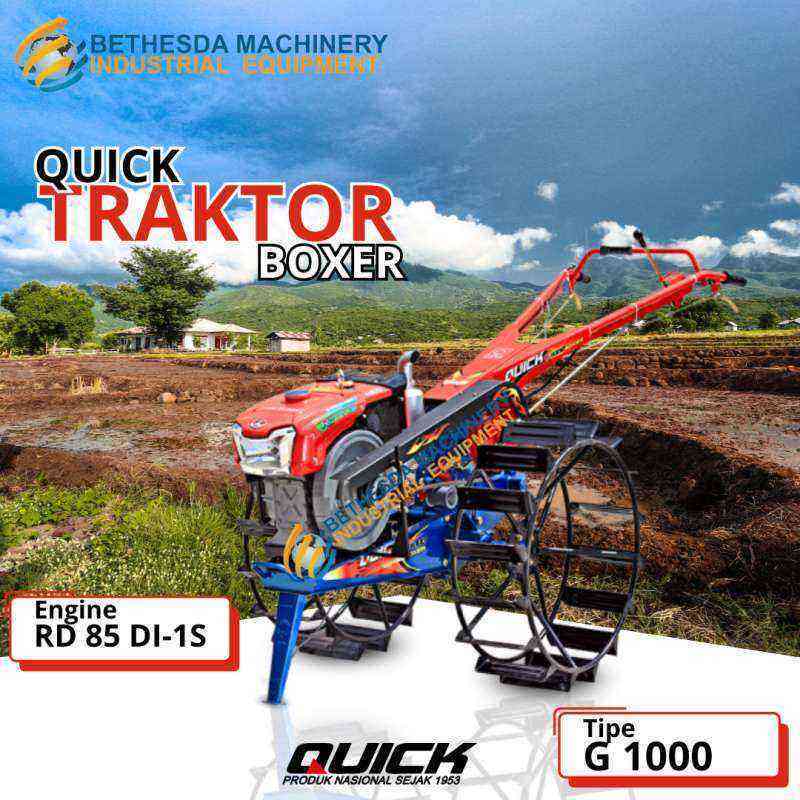 Jual Mesin Traktor Quick Boxer G 1000 Diesel 8.5 HP - RD 85 DI 1S di ...