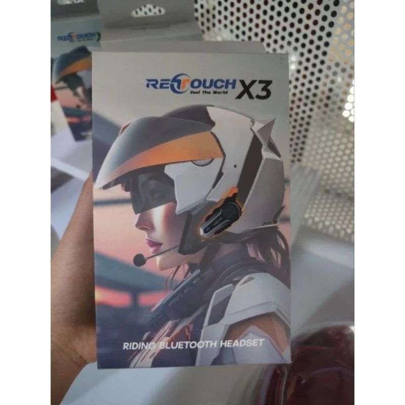 Jual intercom retouch X3 alat komunikasi motor original produk di ...
