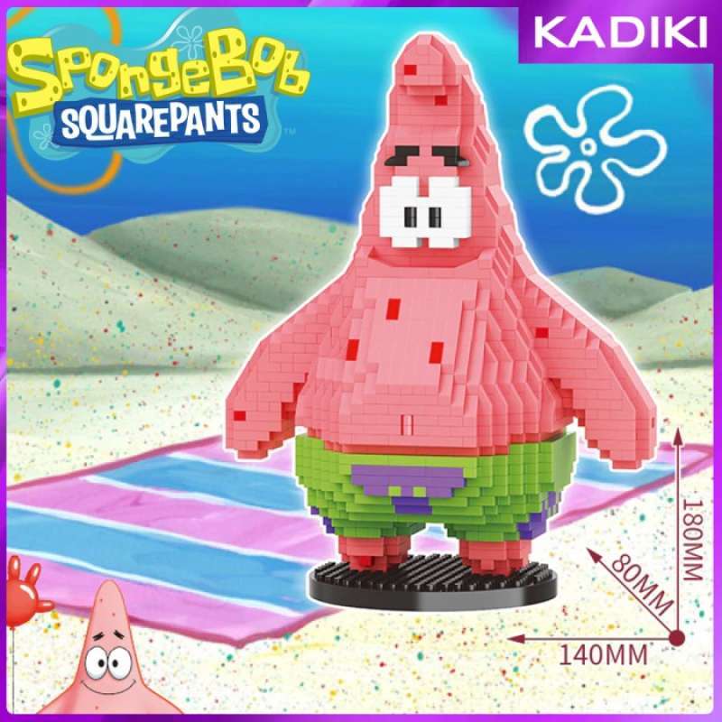 Promo Brick Patrick Spongebob Squarepants Block Lego Patrik Mainan Toys ...