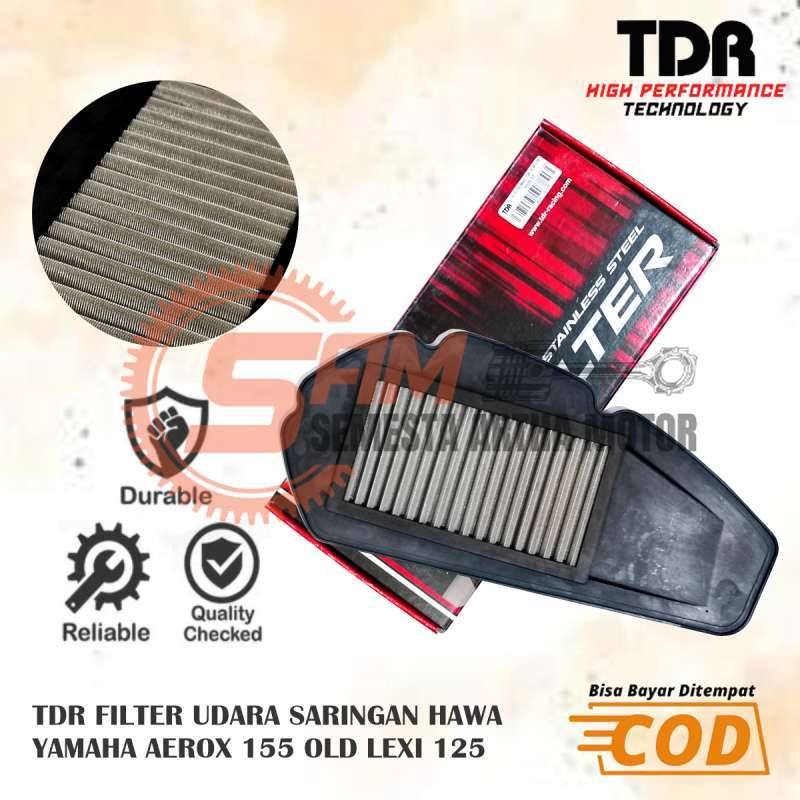 Jual Filter Udara Tdr Yamaha Aerox 155 Old Lexi 125 Saringan Hawa Air ...