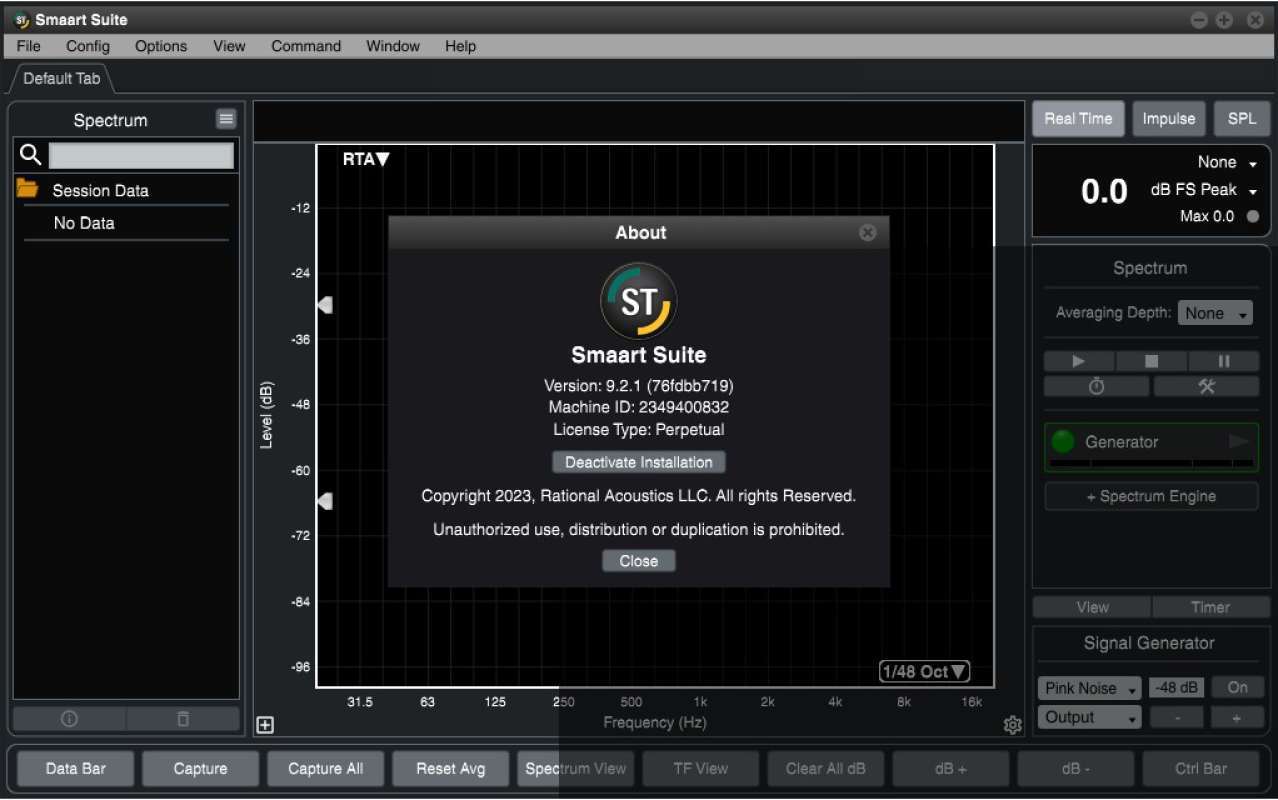 Promo Rational Acoustics Smaart Live 9 Original Lisensi (bisa Update ...
