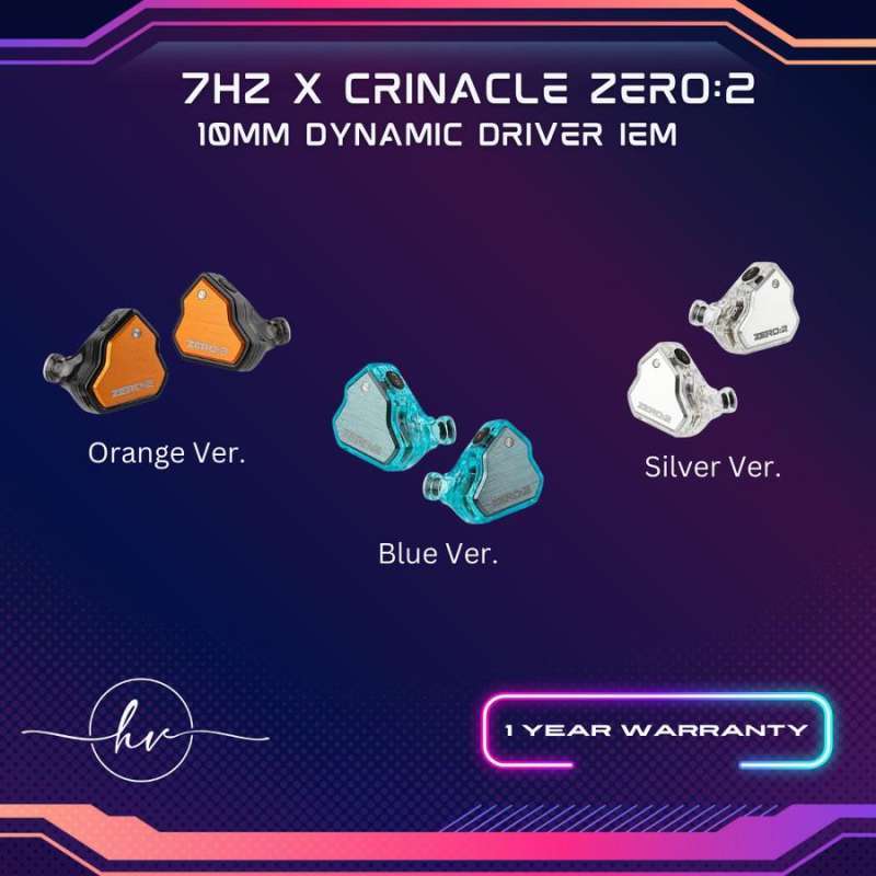 Jual 7hz X Crinacle Zero 2 In Ear Monitor Earphone - Orange Di Seller ...