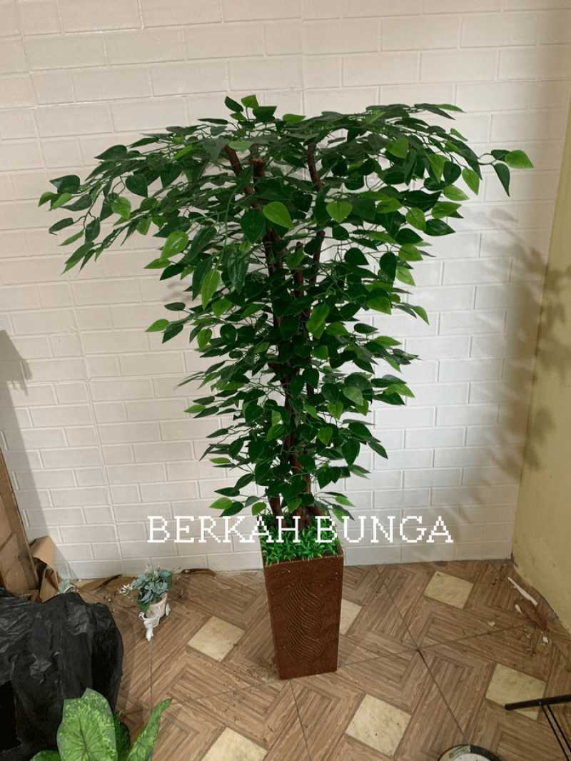 Promo Pohon Beringin Hijau/pohon Artificial/pohon Hias/bunga Plastik ...