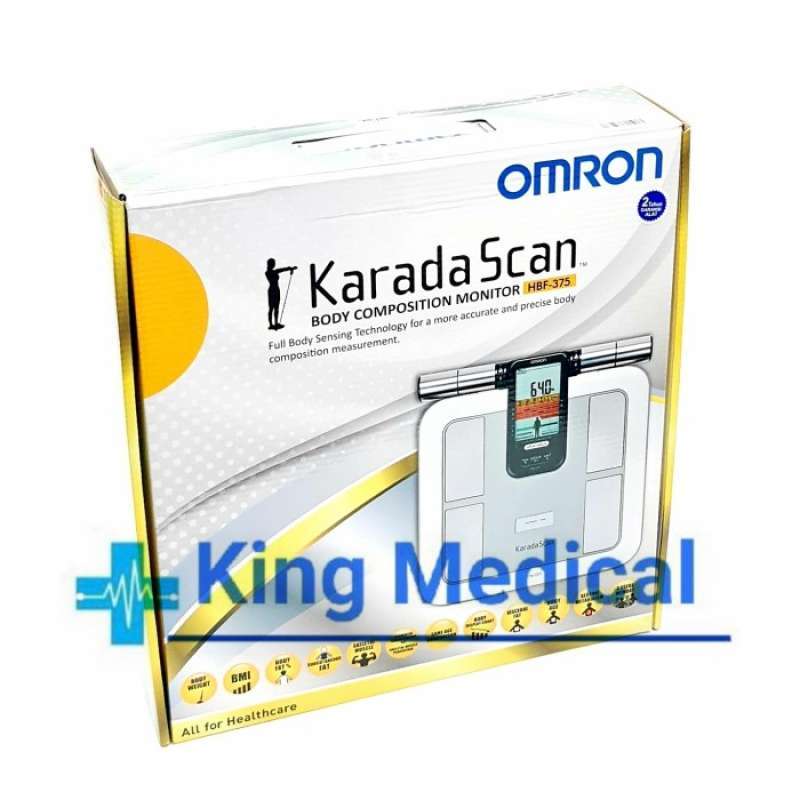 Promo Timbangan Karada Scan Hbf 375 Body Fat Composition Monitor Diskon ...