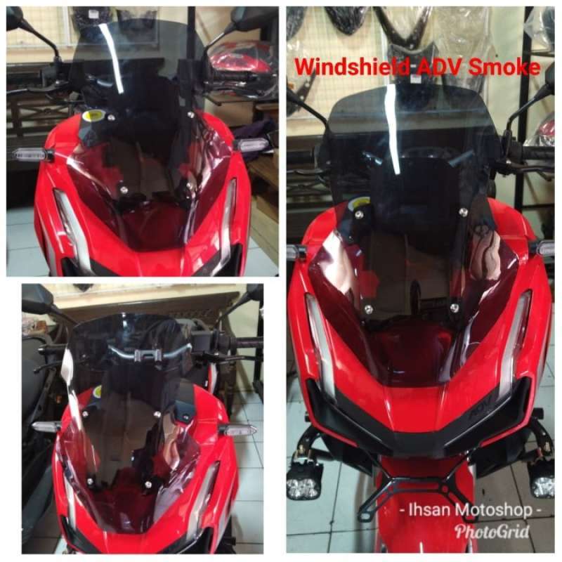 Promo Windshield Smoke Adv 150 Ukuran Standart Diskon 25% Di Seller ...