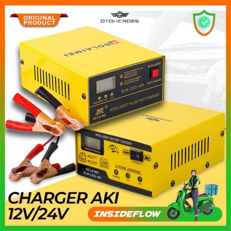 Promo Charger Aki Accu Mobil Motor Automatic Repair Fast Cahrging 12v ...