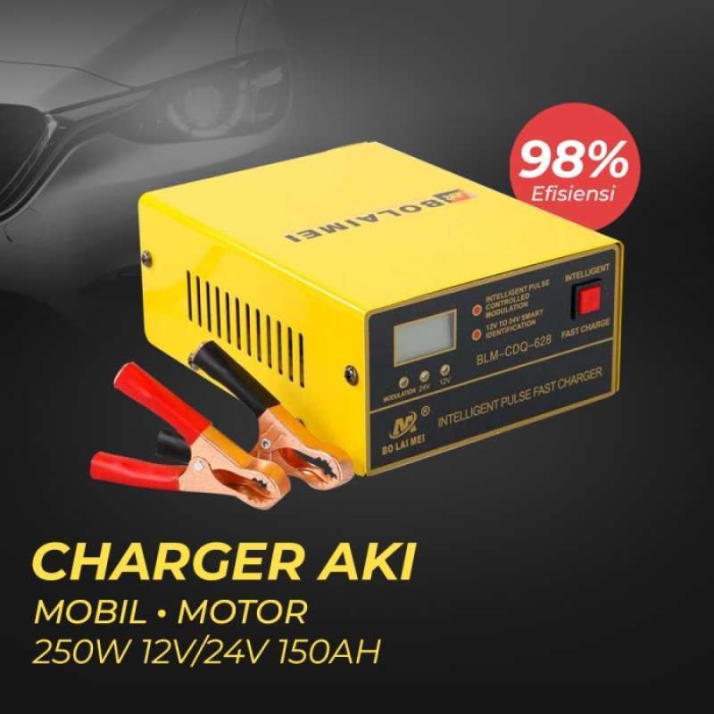 Promo Charger Aki Accu Mobil Motor Automatic Repair Fast Cahrging 12v ...