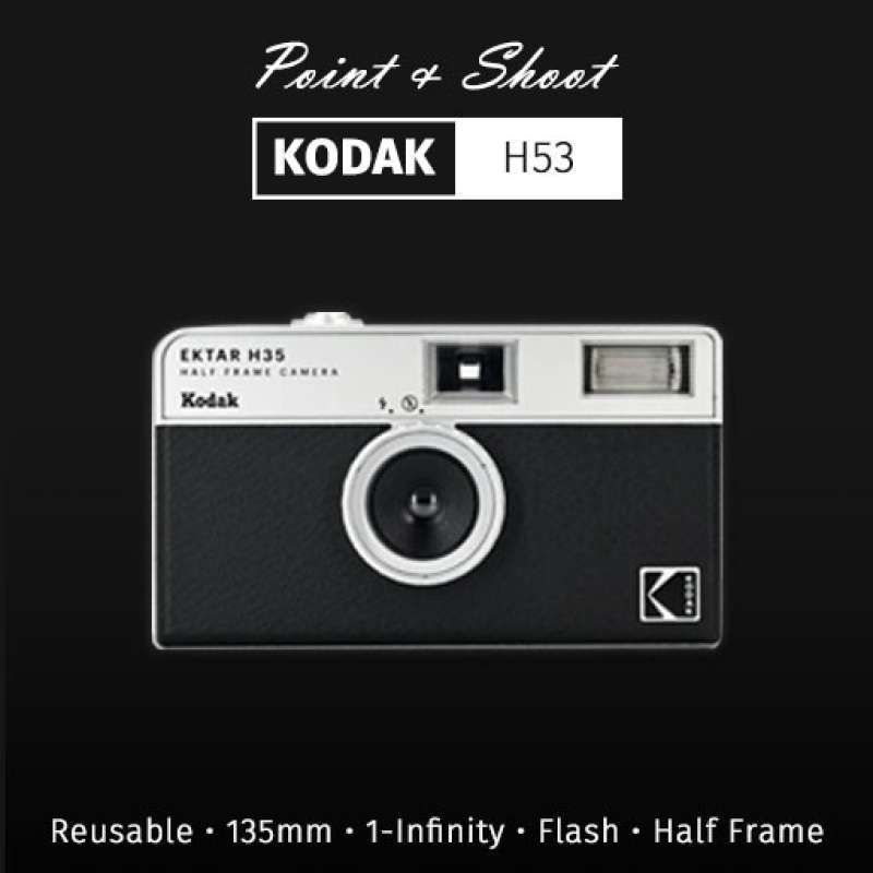 Jual Kodak Ektar H35 Half Frame Kamera Analog Reusable 35mm - Sage Di ...