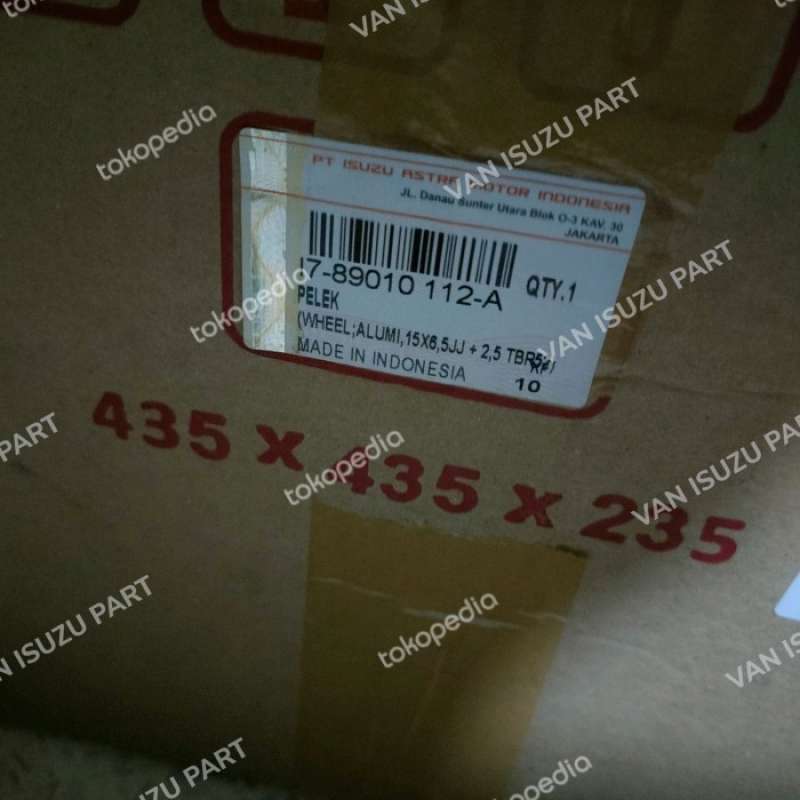 Promo Velg Pelek Ban Racing Isuzu Panther Touring-kapsul Ls Lm Lv ...