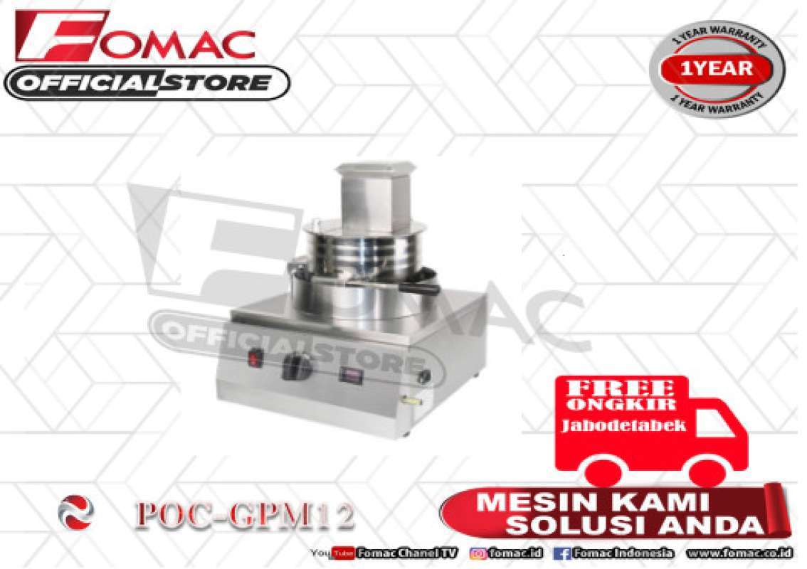 Jual Mesin Pembuat Popcorn Gas Dan Electric Poc-gpm12 Fomac Di Seller Sangninja - Cengkareng ...