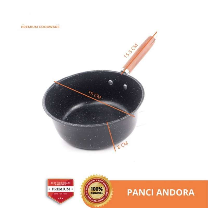 Jual Andora Panci Milk Pan Bmw Kitchen Ware Panci Susu Soup Gagang ...