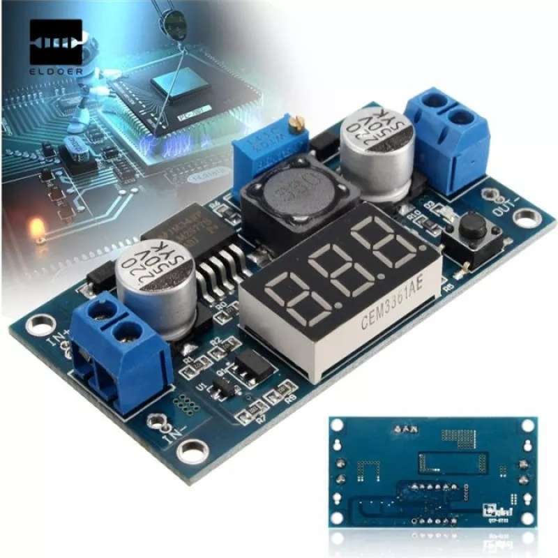 Promo Adjustable Step Up Lm2577 Step-up Boost Converter Module ...