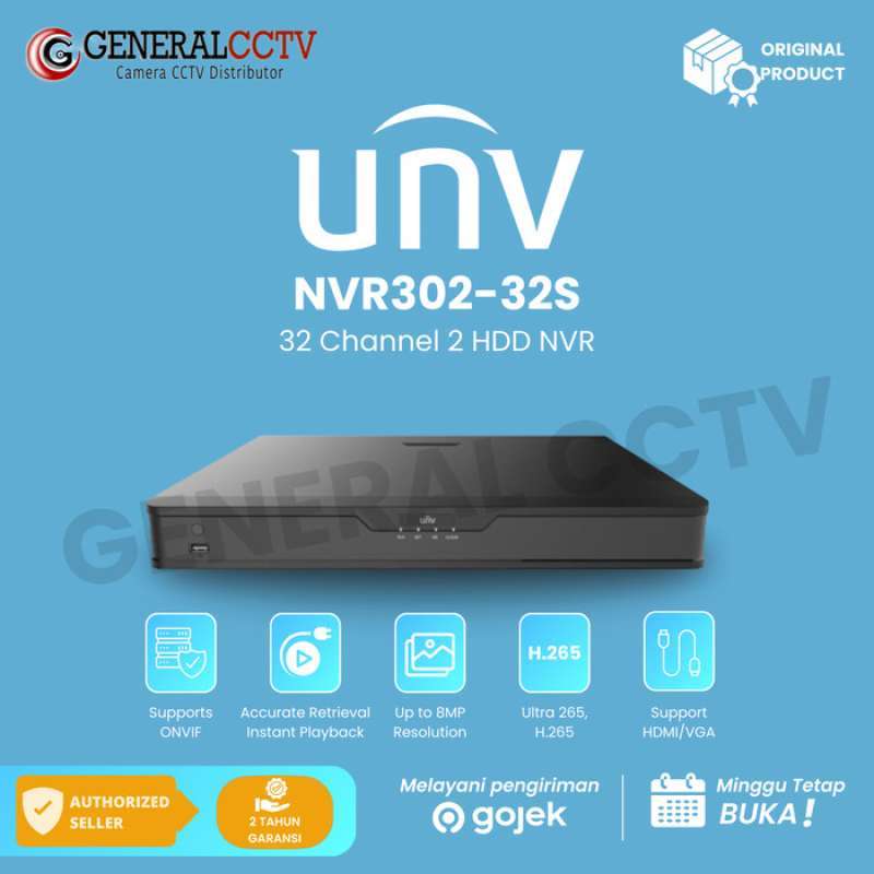 Jual Nvr 32 Channel Uniview Nvr302-32s Nvr Uniview 32 Channel Di Seller ...