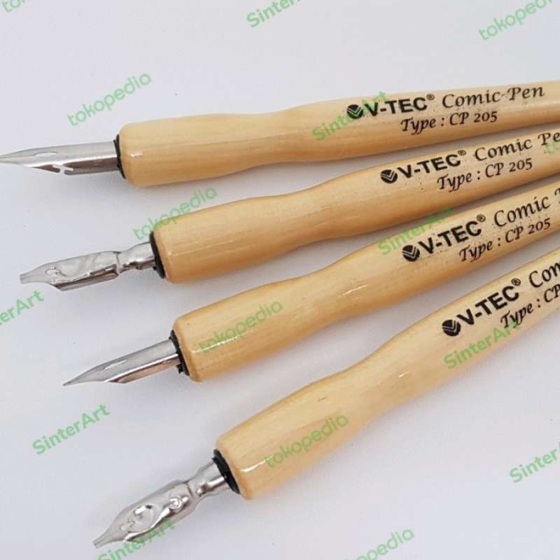 Jual Vtec Comic Pen Set Cp 205 Calligraphy Kaligrafi Drawing Gambar ...