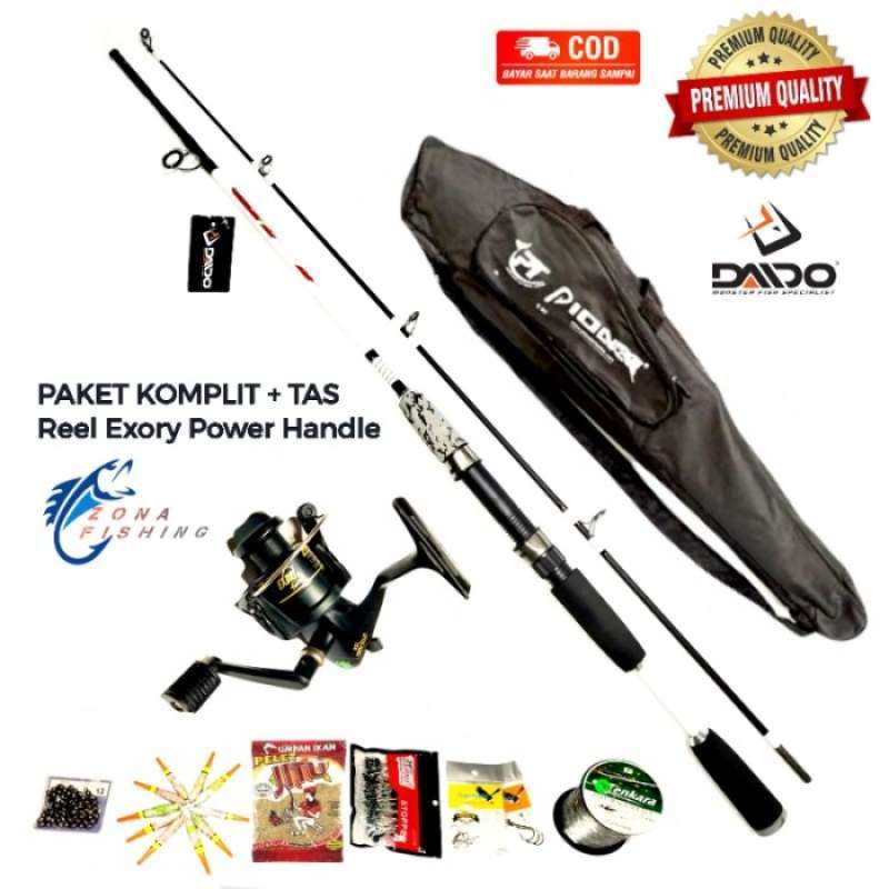 Jual Set Komplit Joran Daido 16 Kg Alat Pancing Laut Murah Bonus Diskon Di Seller Regstore ...