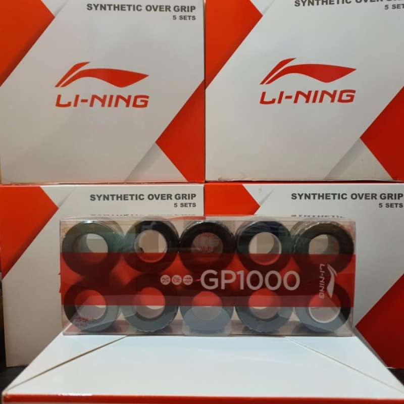Jual Grip Raket Badminton Li-ning Gp 1000|grip Karet Lining Original ...