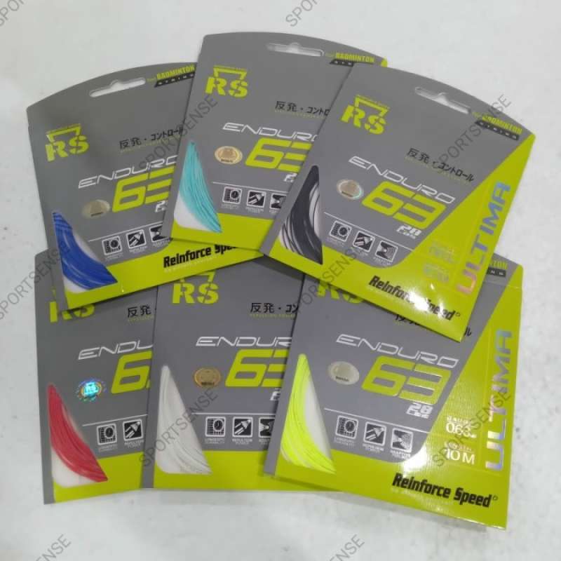 Jual Senar-string Badminton (reinforce Speed) Rs Enduro 63 Ultima ...