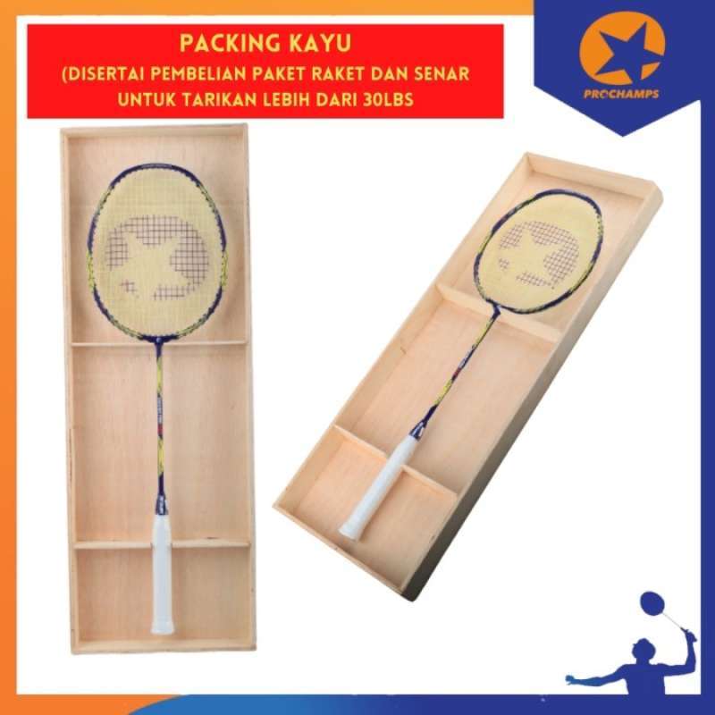 Jual Packing Kayu Packing Raket Untuk Raket Dengan Tarikan Di Atas 30 ...