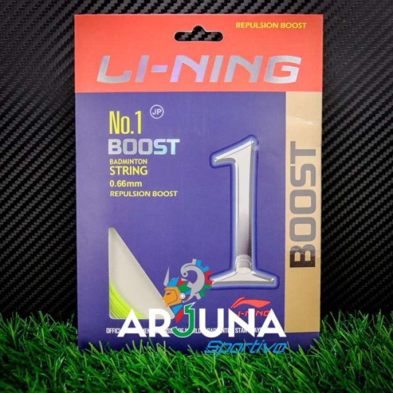 Jual Lining Badminton String | No.1 Boost Jp | Senar Raket Li-ning ...