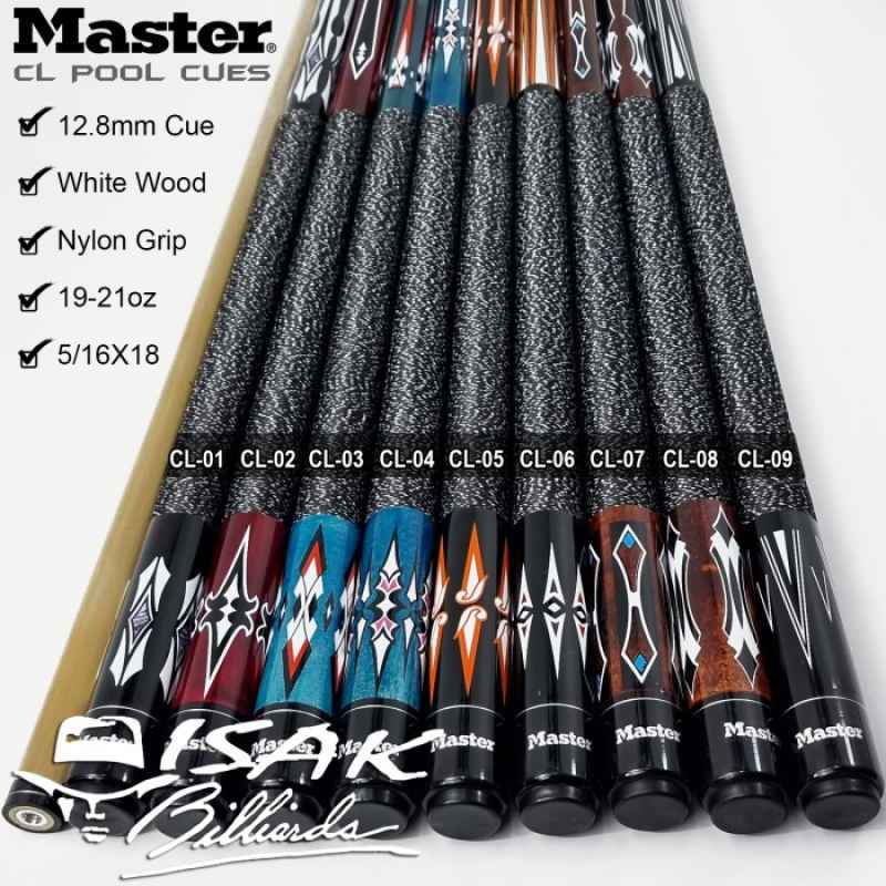 Jual Master Pool Cue Cl-10 - Classic Stick Billiard Stik Biliar Cues ...