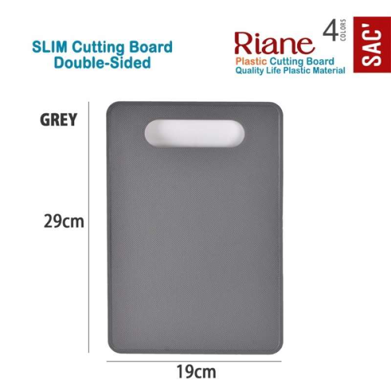 Jual Riane Pvc Cutting Board Talenan Plastik 2 Sisi Papan Potong Sayur ...