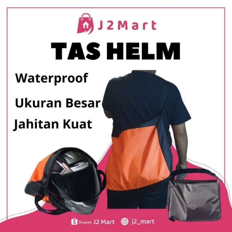 Jual Tas Helm Waterproof Keren Dan Trendy - Hitam Di Seller Regstore ...