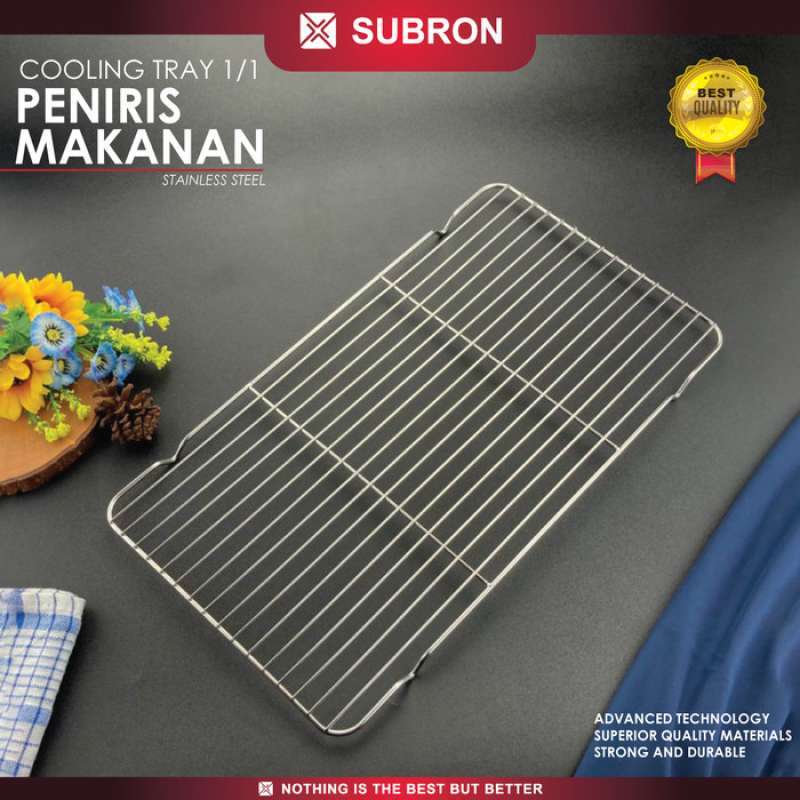 Jual Subron Peniris Makanan Multifungsi Cooling Tray Food 1/1 Pan Di ...