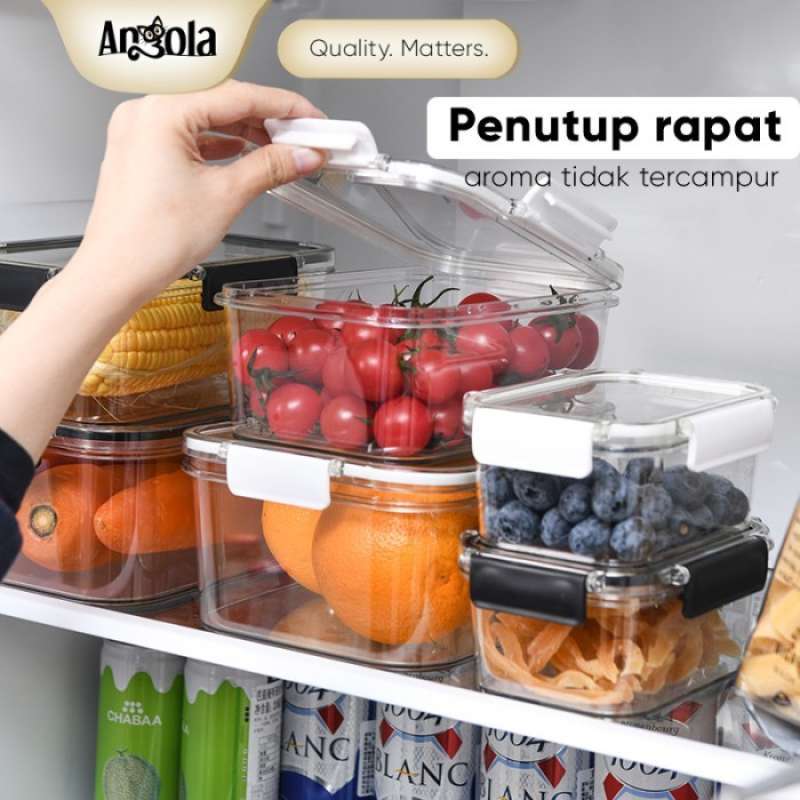 Jual Angola Food Container C60 Tempat Penyimpanan Makanan 450ml Di ...