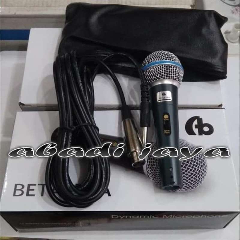 Promo Pro Mic Kabel Profesional Ab Beta 58 Beat Quality Mic Kabel Ab ...