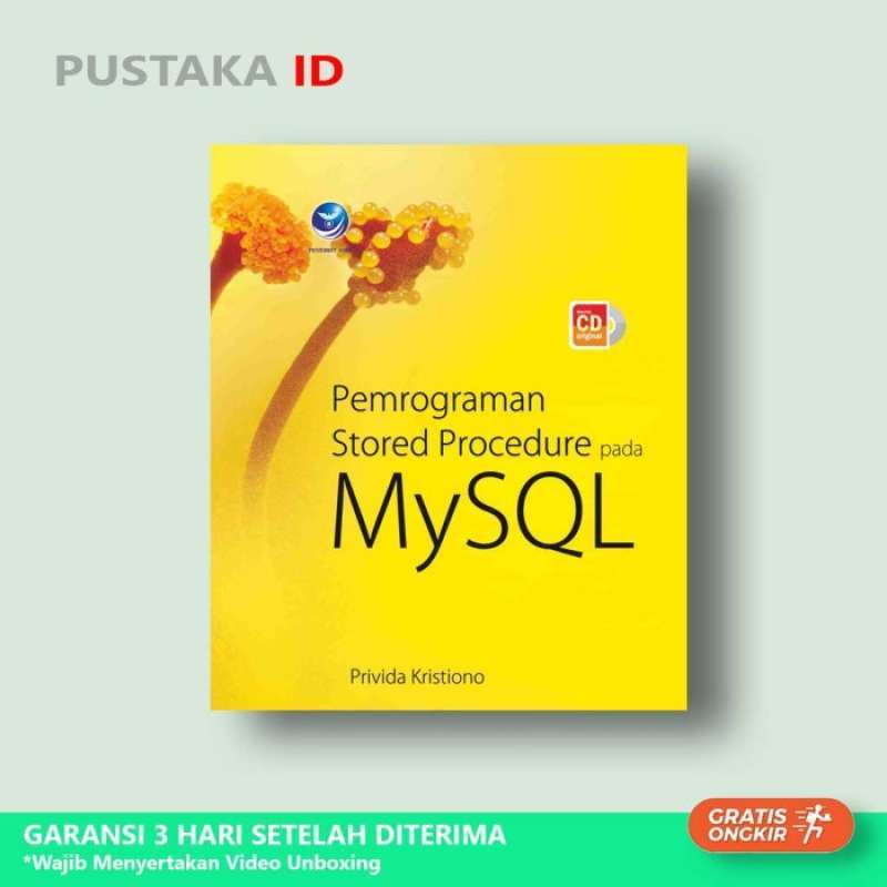 Promo Buku Pemrograman Stored Procedure Pada Mysql+cd Diskon 23% Di ...