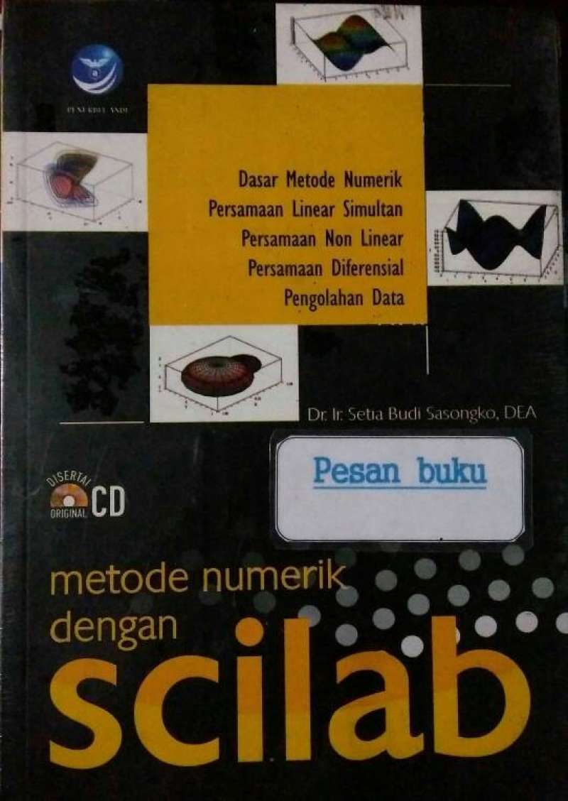 Promo Buku Metode Numerik Dengan Scilab Diskon 23 Di Seller Zawaru
