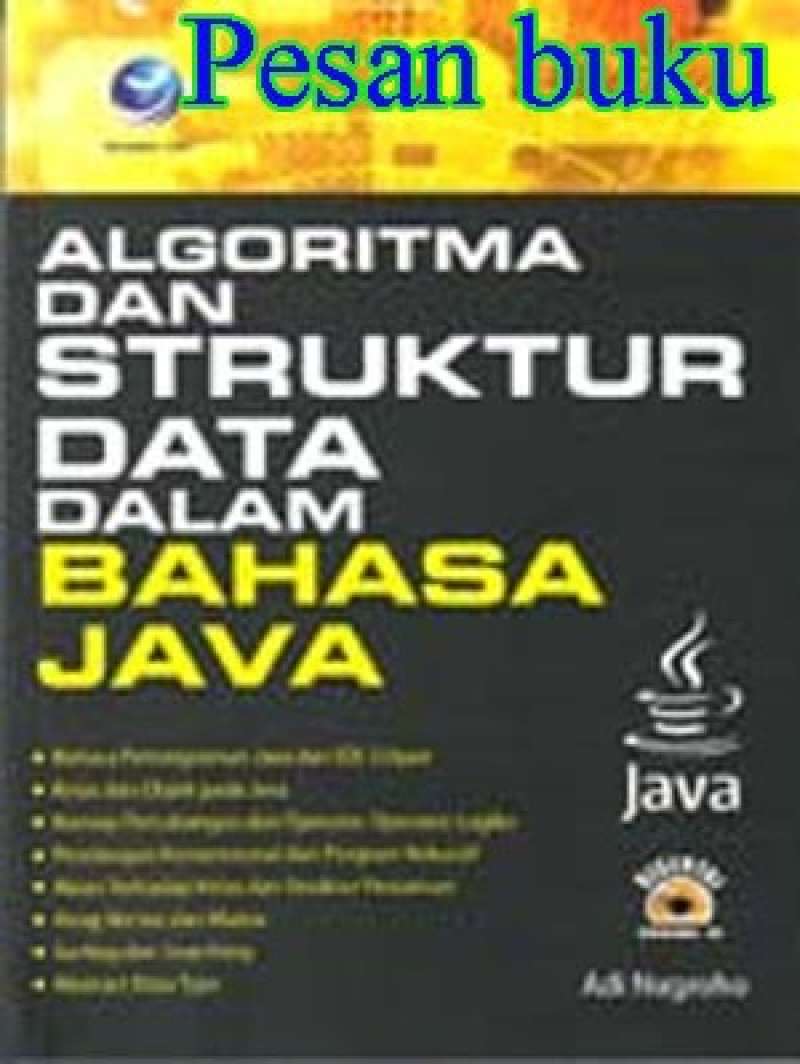 Promo Buku Algoritma Dan Struktur Data Dalam Bahasa Java Diskon 23% Di ...