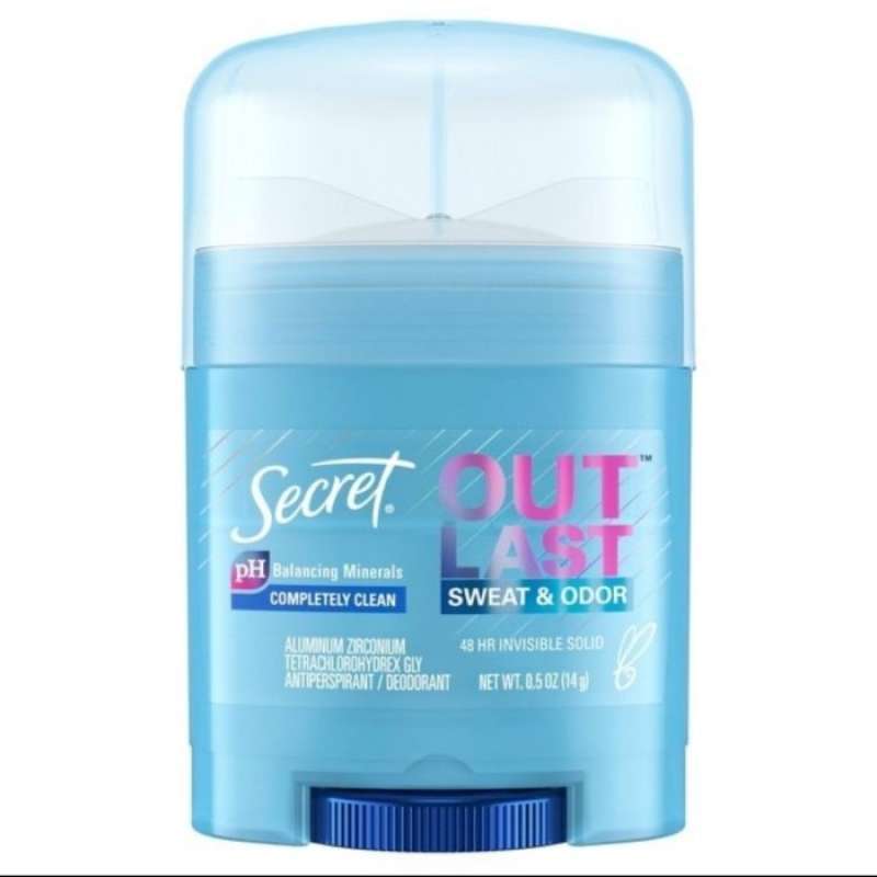 Jual Secret Outlast Invisible Solid Deodorant Completely Clean Di ...