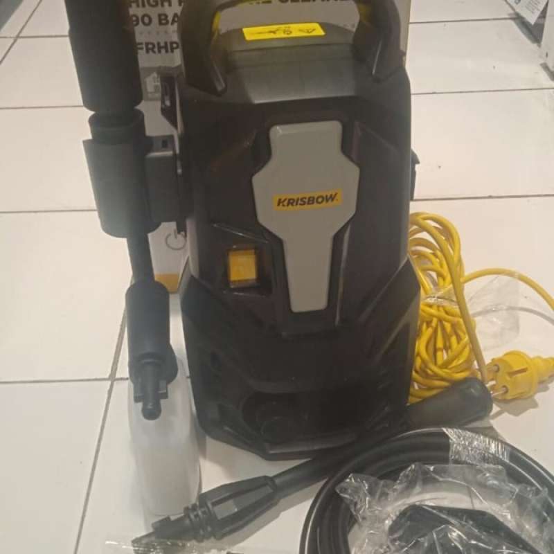 Promo Mesin Cuci Steam Mobil & Motor Krisbow High Pressure 100 Bar Baru ...