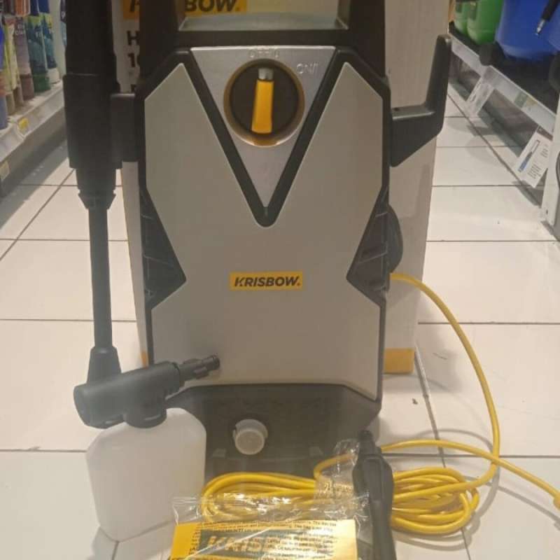 Promo Mesin Cuci Steam Mobil & Motor Krisbow High Pressure 100 Bar Baru ...