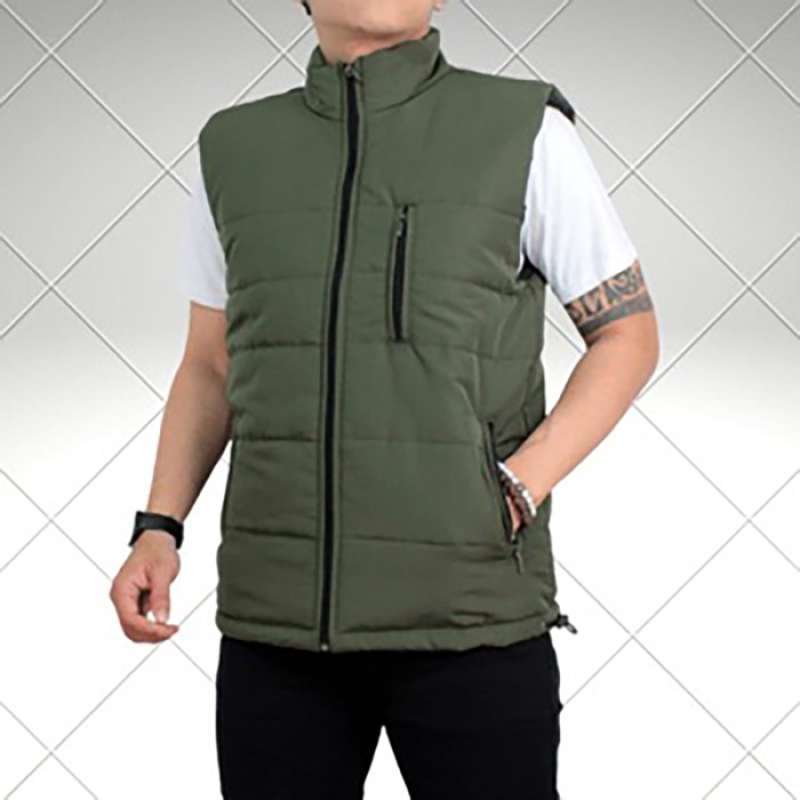 Jual Atjin- Rompi Motor Korea Pria Wanita Tebal Bodyvest Vest Anti ...